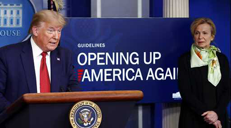 President Trump Unveils Guidelines on Opening Up America Again - Real ...