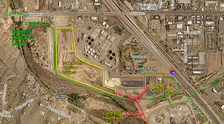 Santa Cruz River Loop area will remain open during landfill closure ...