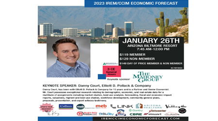 IREM®/CCIM/Next Protection to host the 2023 Economic Forecast at the ...