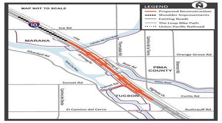 I-10 project between Ina, Ruthrauff on track for 2025 completion - Real ...